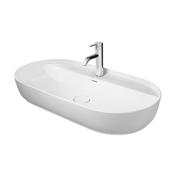 Duravit – Luv – 0380800000 – Countertop Washbowl 800mm, 1TH – Alpine ...