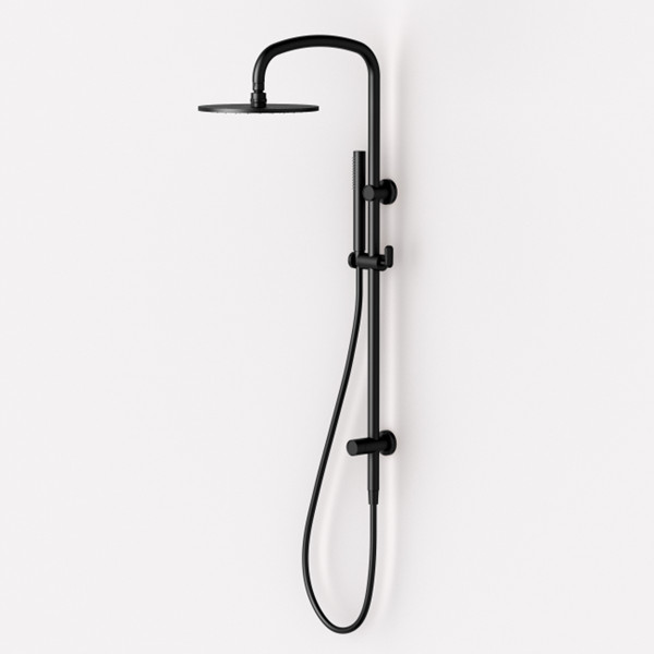 Novas – Frame – FRADSSMB – Dual Shower Set – Matte Black – Design Bathware