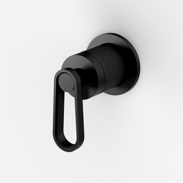 Novas – Frame – FRAIWMLMB – In Wall Mixer with Lever – Matte Black ...