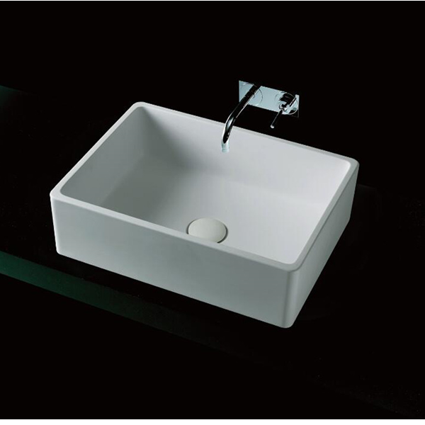 KasKadeStone – Devon – BRA08-500 – Bench Basin 500 – Matte White ...