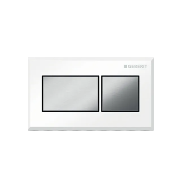 Geberit – Kappa – 115.932.KT.1 – Pneumatic Square Buttons – Brushed ...