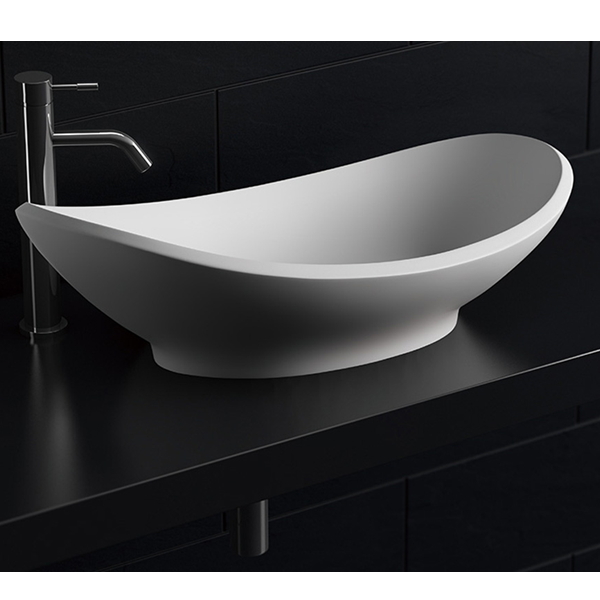 KasKadeStone – Napoli – RSA18-600 – Bench Basin 600 – Matte White ...