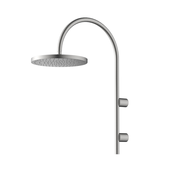 Novas – Prime – PRMEXRSWHSSS – Exposed Rail Shower Head – Satin ...